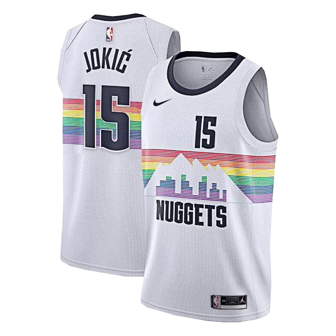 Men's Denver Nuggets Nikola Jokic #15 Navy Swingman Jersey 2021/22 ...