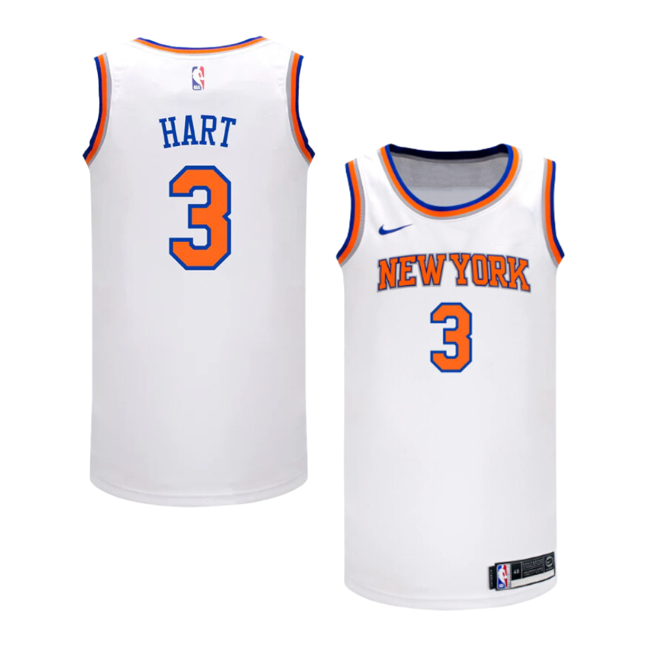 Men's New York Knicks Josh Hart #3 Swingman Jersey - Association ...